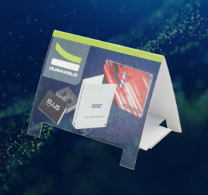 Retail Counter Display A-Board Strut Card - Duraweld